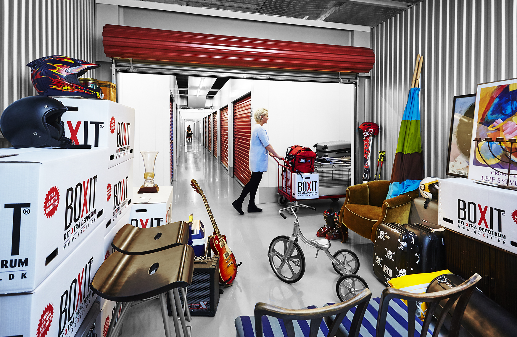 Møbelopbevaring hos BOXIT. Opbevar dine møbler her!